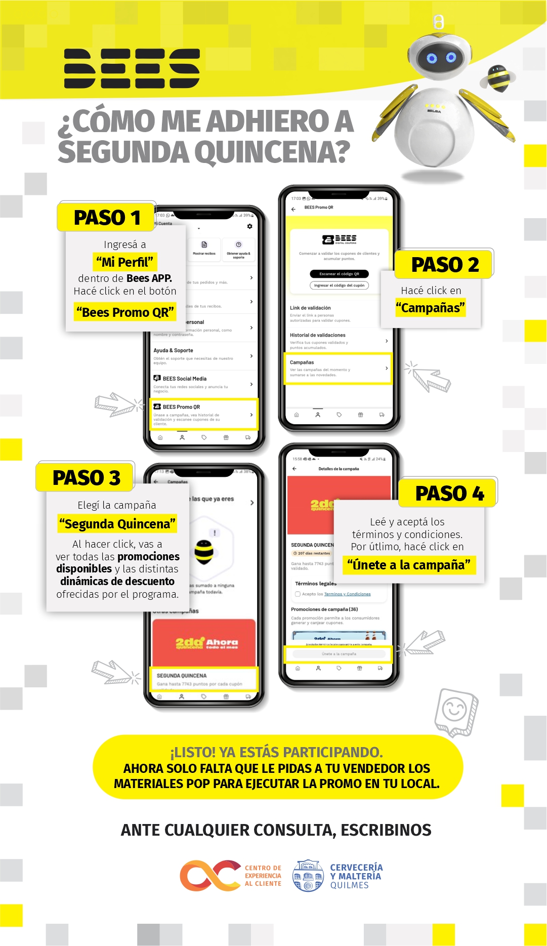 Cómo me adhiero a la campaña "Segunda quincena" - Cliente de directa ...